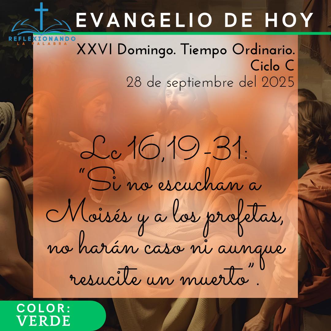 Moniciones Xxvi Domingo Tiempo Ordinario Ciclo C 28 De Septiembre